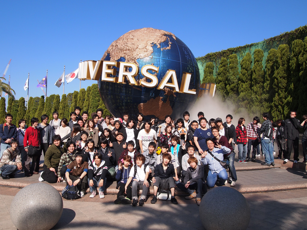 【学内行事】「クラスハイキング」 USJ（ユニバーサルスタジオジャパン）に行ってきました！｜学校BLOG｜ゲーム専門学校 大阪｜ECCコンピュータ専門学校_IT,WEBデザイン,プログラミング